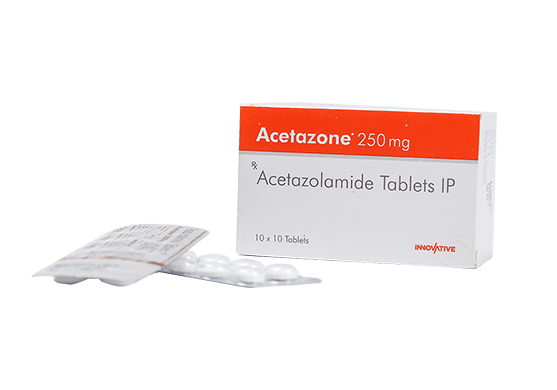 Acetazone Tablets | Acetazolamide | Diuretic | Suppliers in India