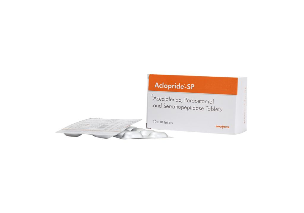 Aclopride-SP Tablets | Aceclofenac | Analgesic | Suppliers in India