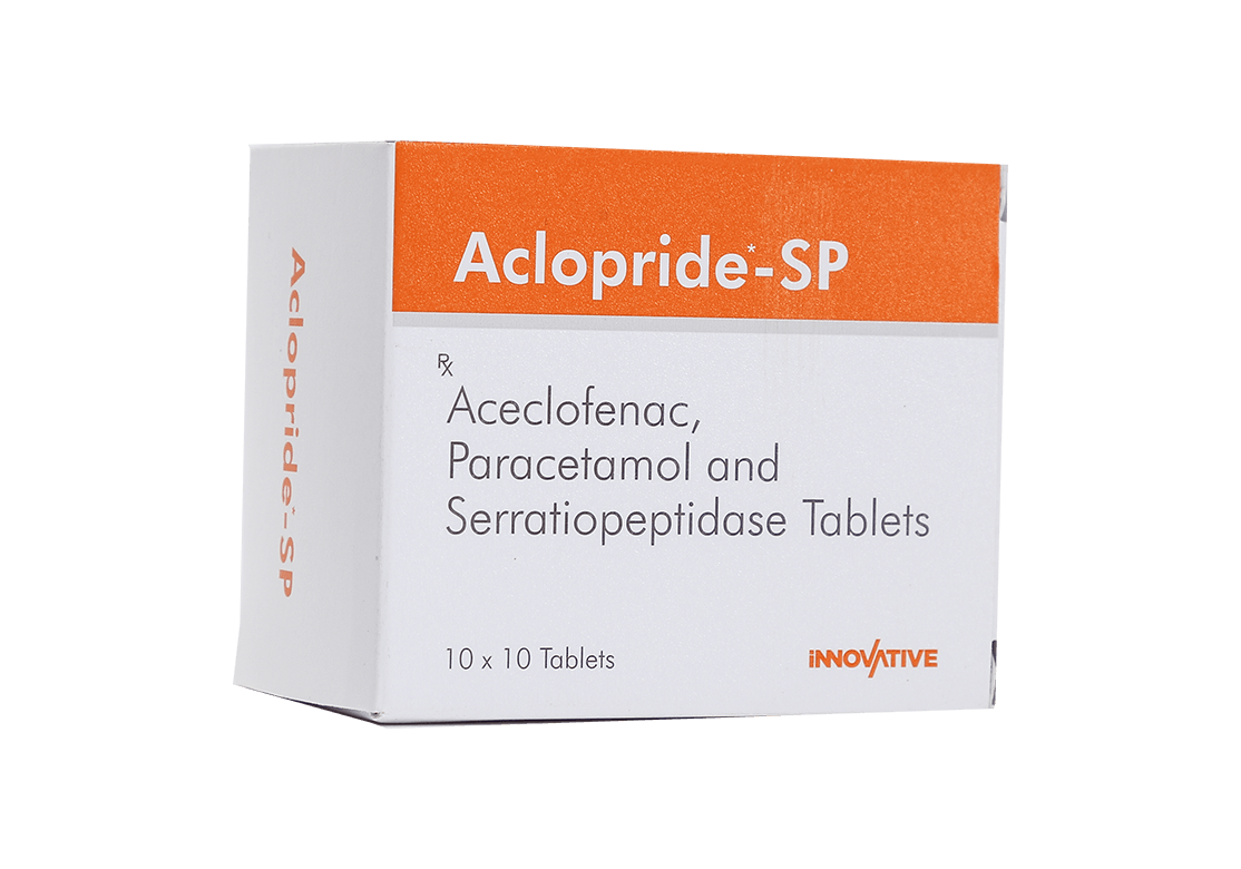 Aclopride-SP Tablets | Aceclofenac | Analgesic | Suppliers in India