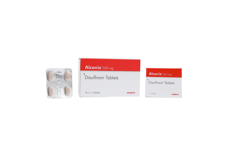 Alconix 500 mg Tablets | Disulfiram | Anti-Alcoholism | Suppliers in India