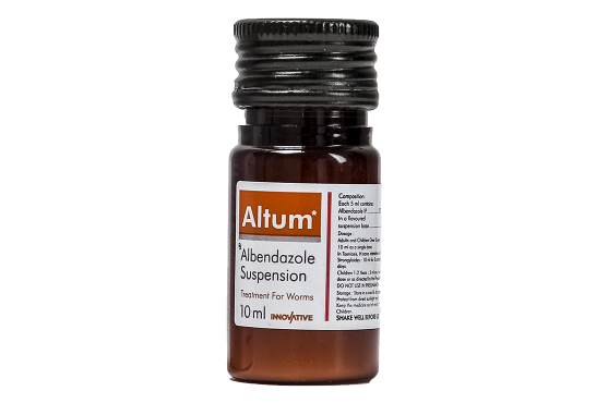 Altum Suspension | Albendazole | Anthelmintics | Suppliers in India
