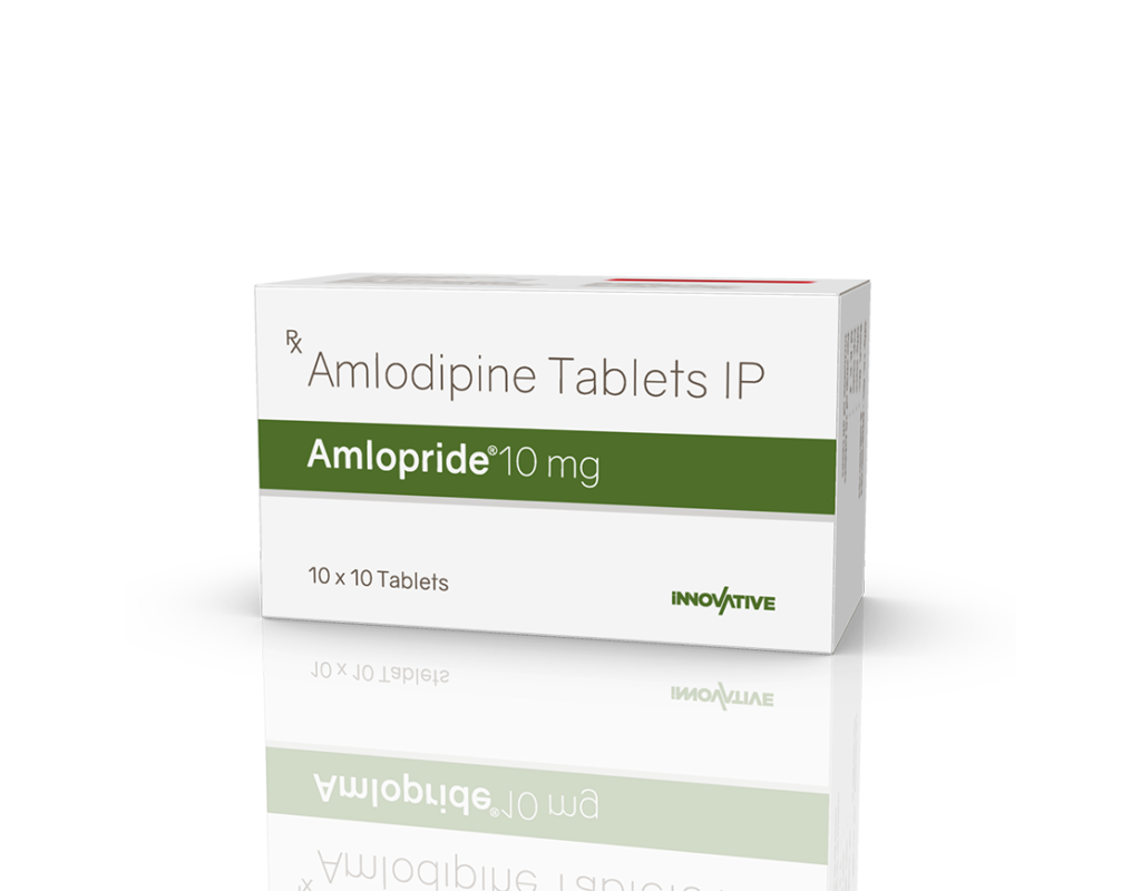 Amlopride 10 mg Tablets supplier in India - Innovation Pharma
