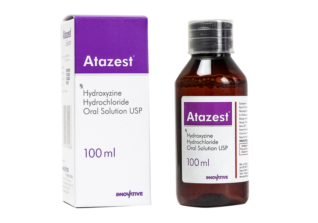 Atazest Syrup | Hydroxyzine | Antiallergic | Suppliers in India ...