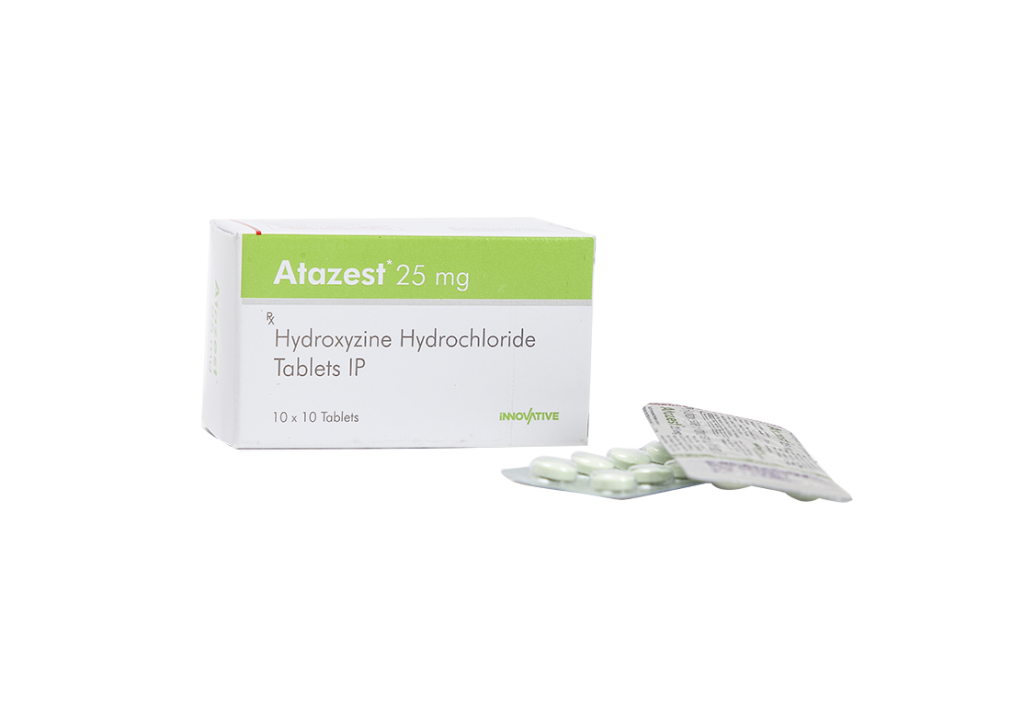 Atazest Tablets | Hydroxyzine | Antiallergic | Suppliers in India