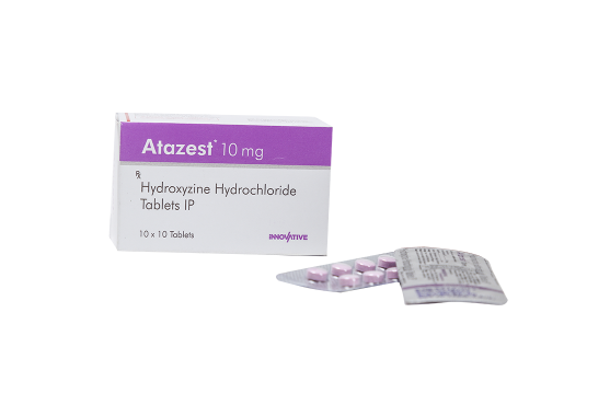 Atazest Tablets | Hydroxyzine | Antiallergic | Suppliers in India