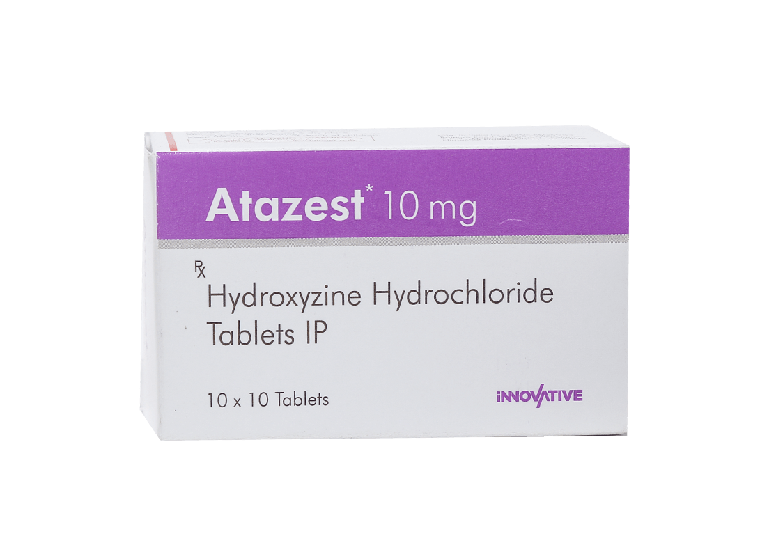 Atazest Tablets | Hydroxyzine | Antiallergic | Suppliers in India