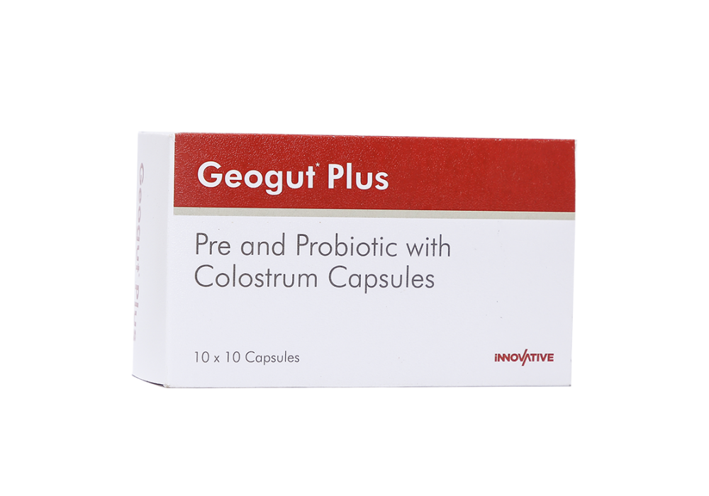 Geogut Plus Capsules | Probiotic | Suppliers | Innovative Pharmaceuticals
