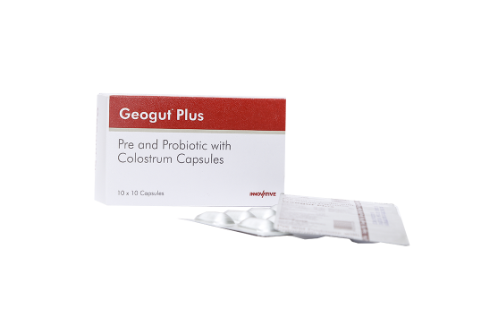 Geogut Plus Capsules | Probiotic | Suppliers | Innovative Pharmaceuticals