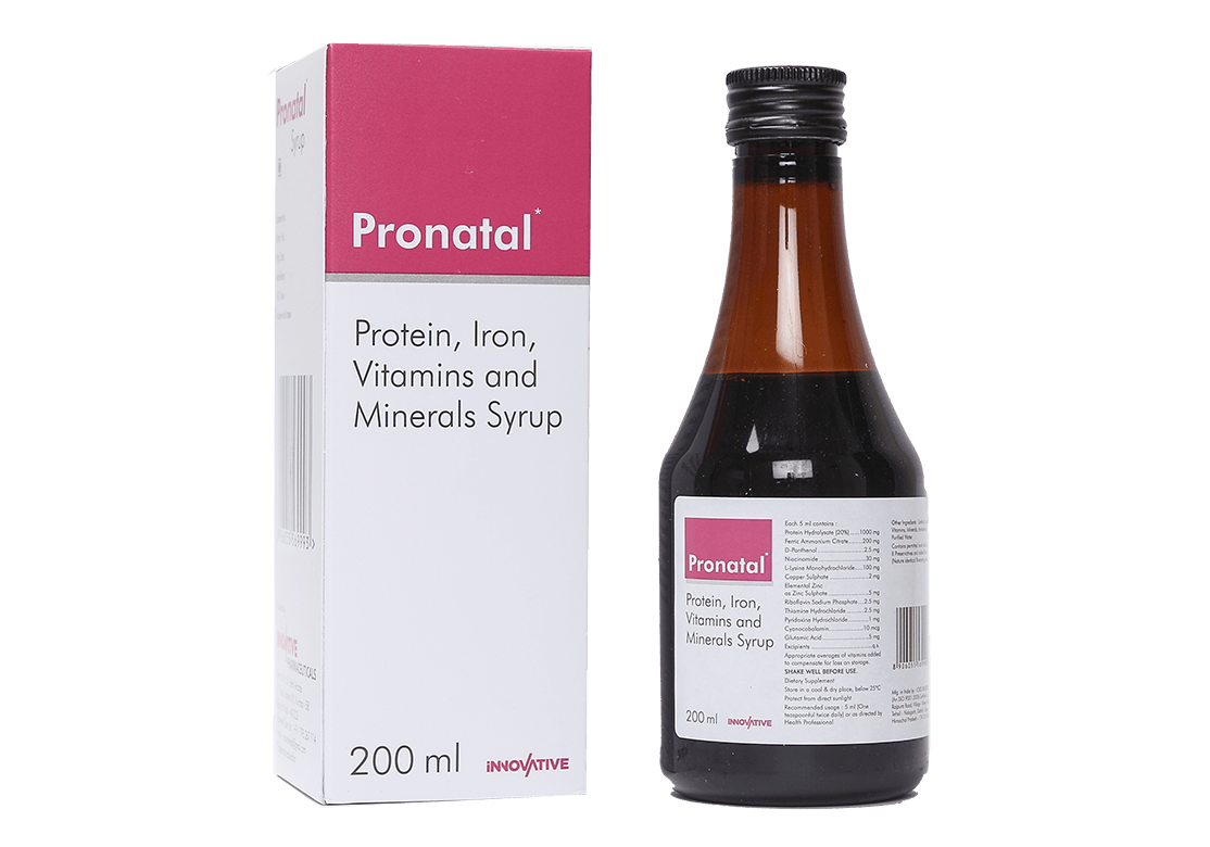 Pronatal Syrup | Protein | Suppliers in India | Innovative Pharmaceuticals