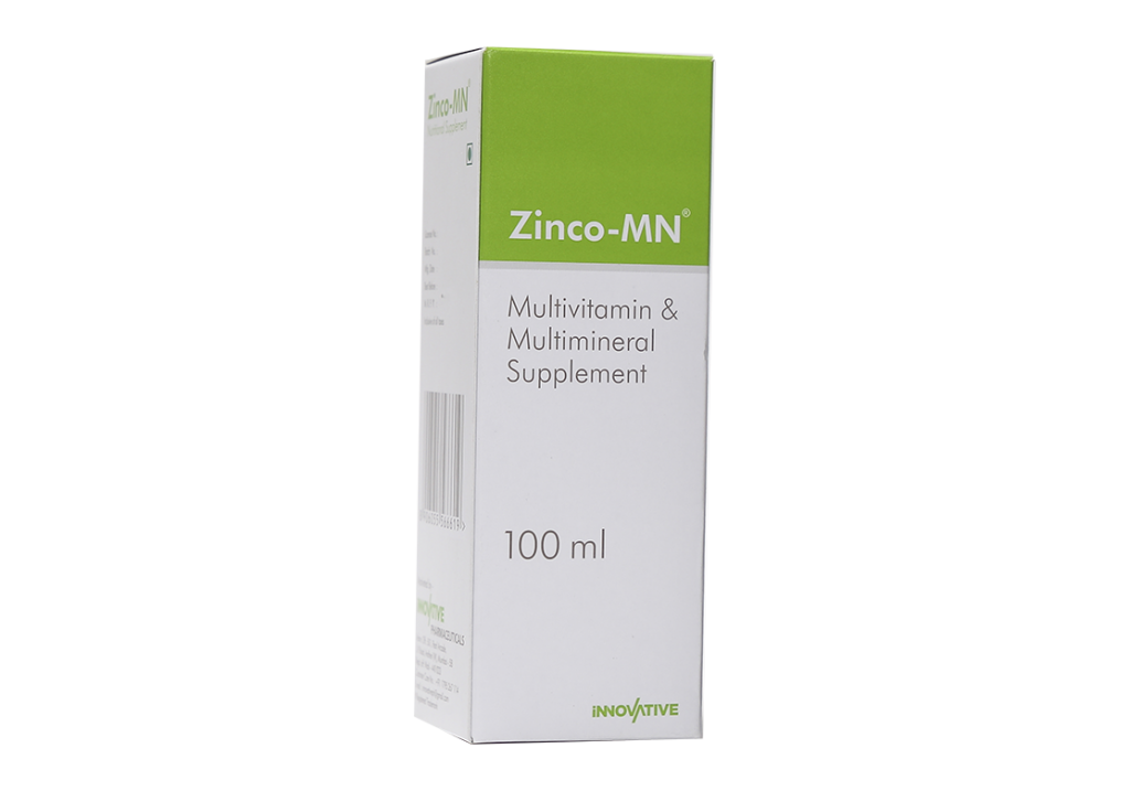 Zinco-MN Syrup | Multivitamins | Suppliers | Innovative Pharmaceuticals