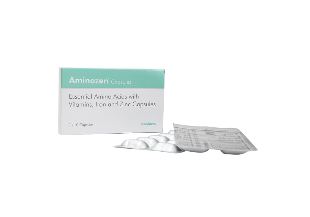 Aminozen Capsules | Suppliers in India | Innovative Pharmaceuticals