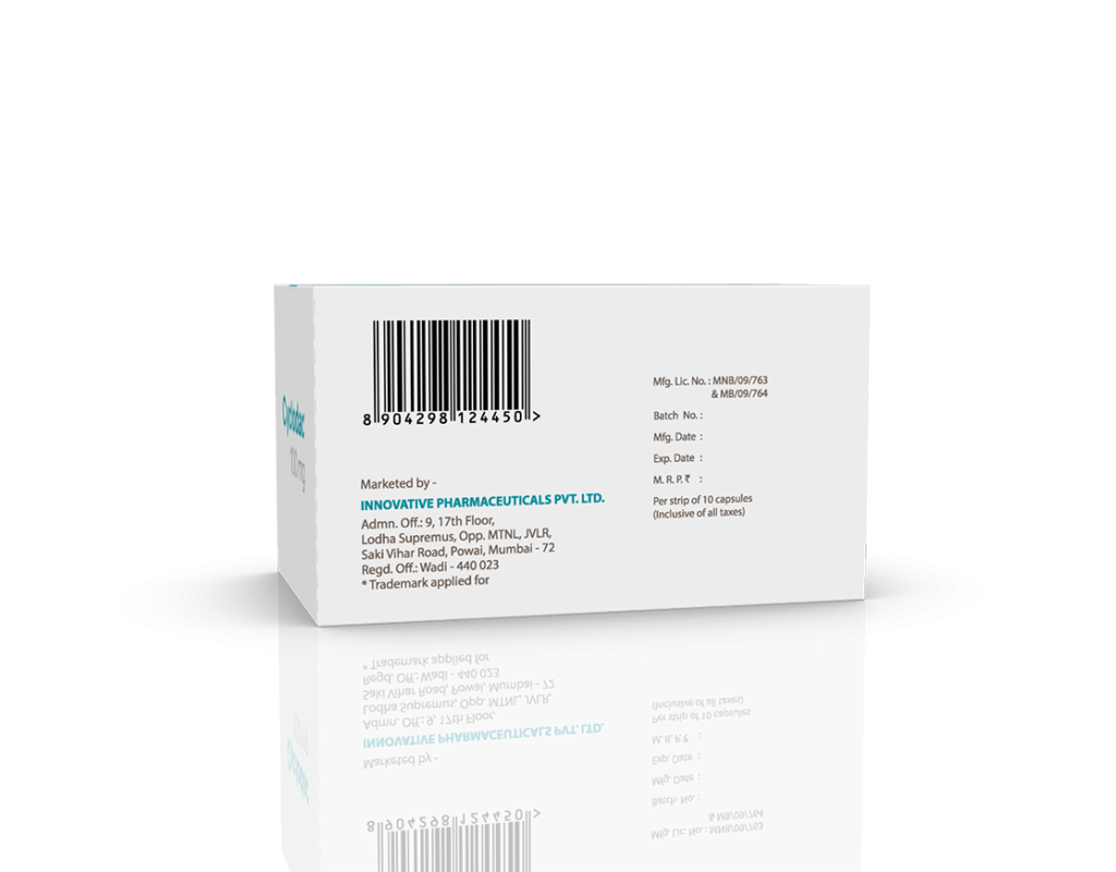 Cyclodac 100 mg Capsules Supplier in India - Innovative Pharma