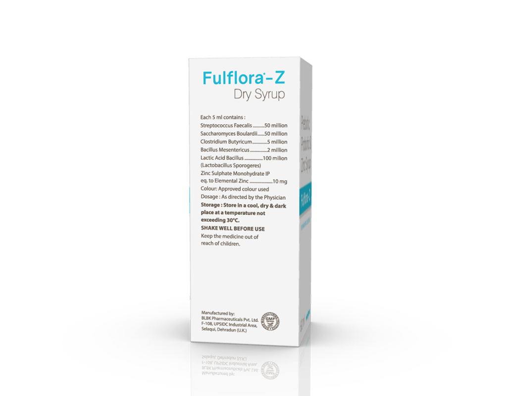 Fulflora-Z Dry Syrup Suppliers in India - Innovative Pharma