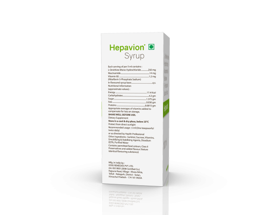Hepavion Syrup Suppliers in India - Innovative Pharma