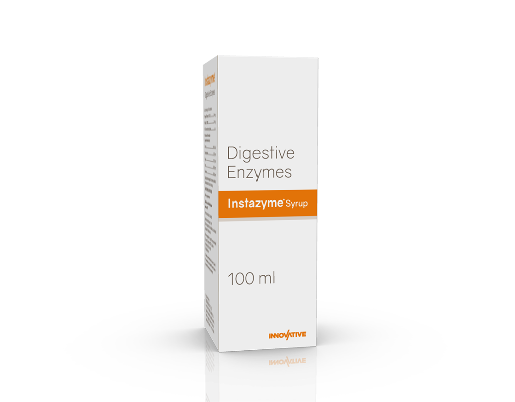 Instazyme Syrup 100 ml Suppliers in India - Innovative Pharma