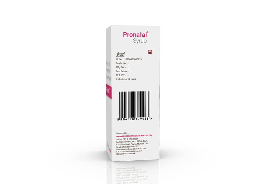 Pronatal Syrup 200 ml Suppliers in India - Innovative Pharma