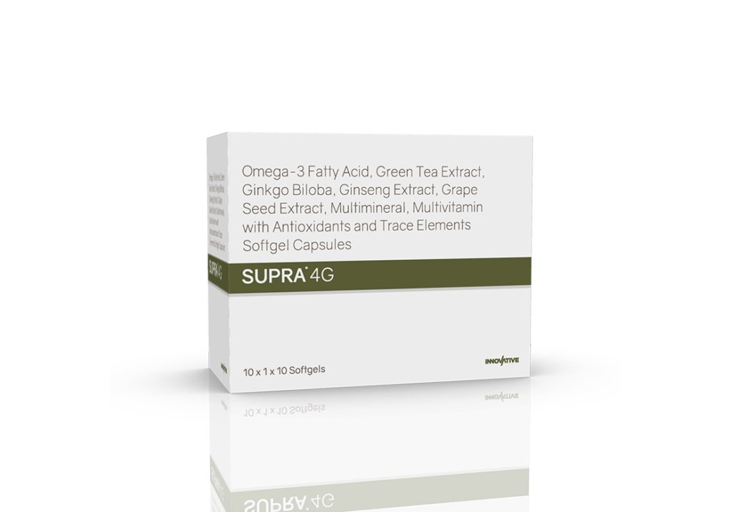 Supra-4G Softgels Suppliers in India - Innovative Pharma