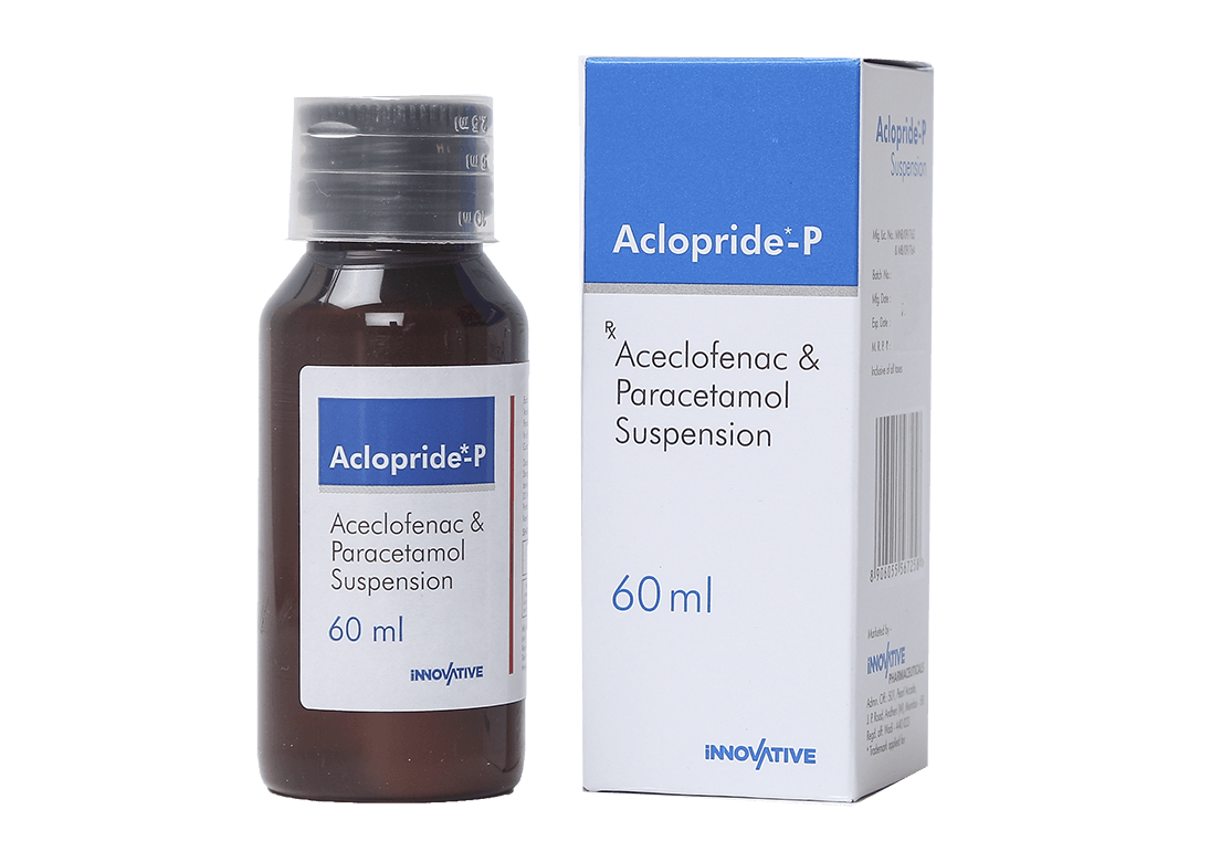 Aclopride-P Suspension | Paracetamol | Analgesic | Suppliers in India