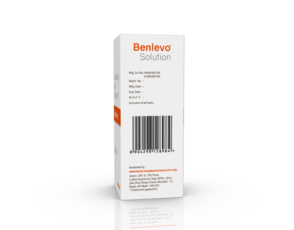 Benlevo 125 mg Suspension Suppliers in India - Innovative Pharma