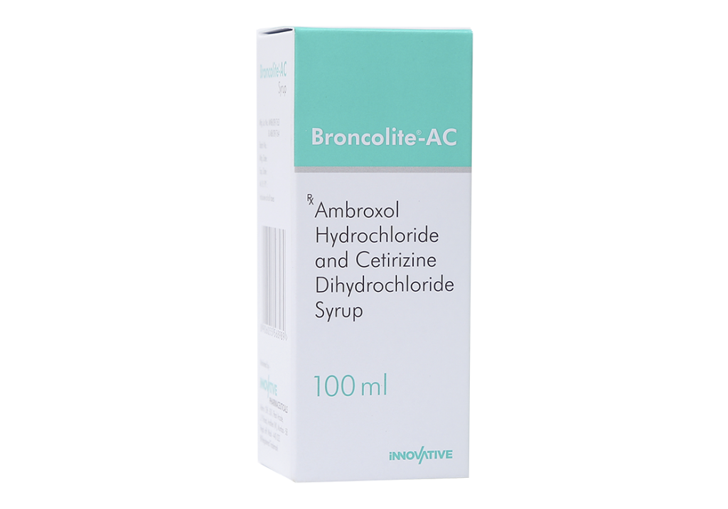 Broncolite-AC Syrup | Ambroxol & Cetirizine | Mucolytic | Suppliers in ...
