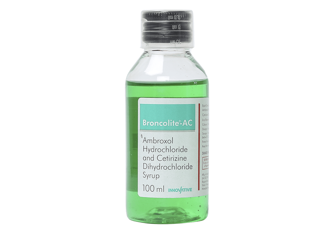Broncolite-AC Syrup | Ambroxol & Cetirizine | Mucolytic | Suppliers in ...