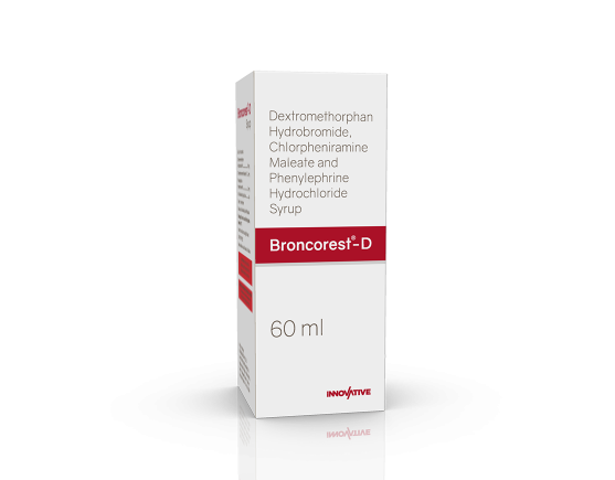 Broncorest-D Syrup 60 ml Supplier in India - Innovative Pharma