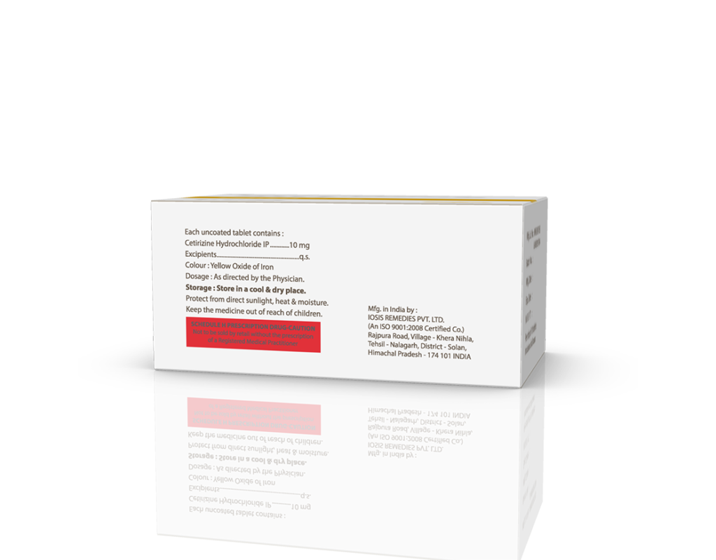 Cetzest 10 mg Tablets Supplier in India - Innovative Pharma