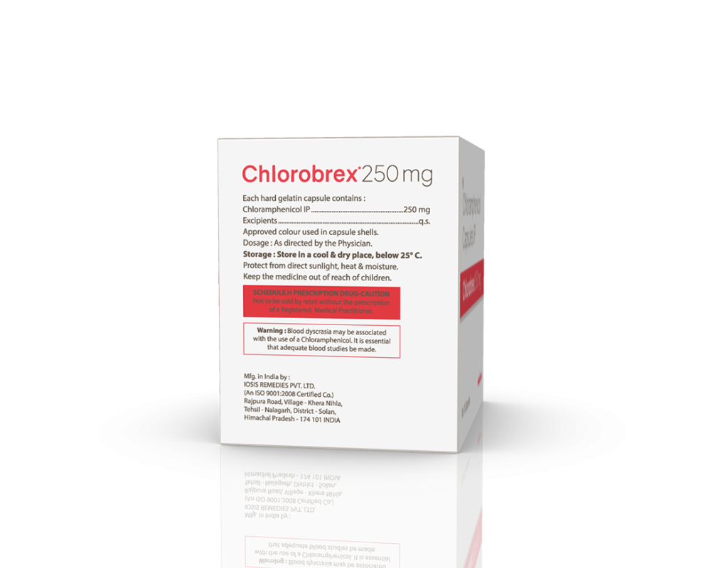 Chlorobrex 250 mg Capsules Supplier in India - Innovative Pharma