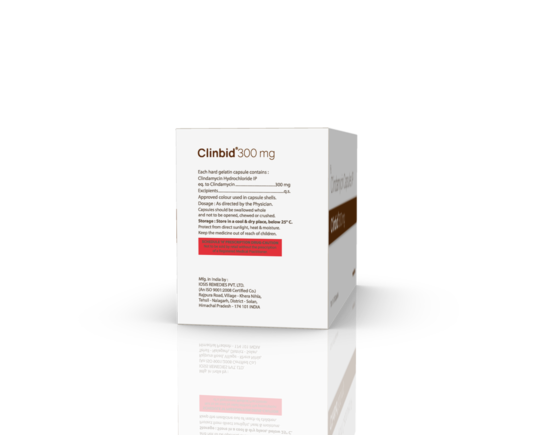 Clinbid 300 mg Capsules Suppliers in India - Innovative Pharma