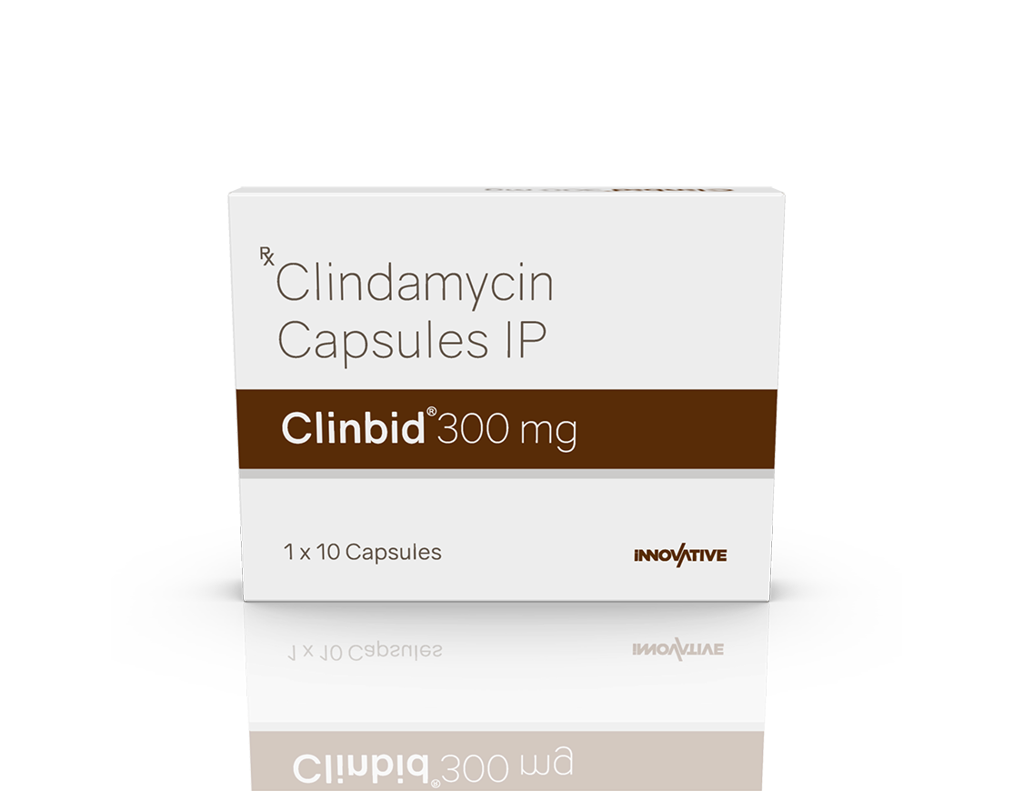 Clinbid 300 mg Capsules Suppliers in India - Innovative Pharma