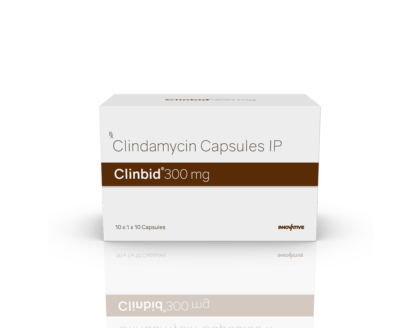 Clinbid 300 mg Capsules Suppliers in India - Innovative Pharma