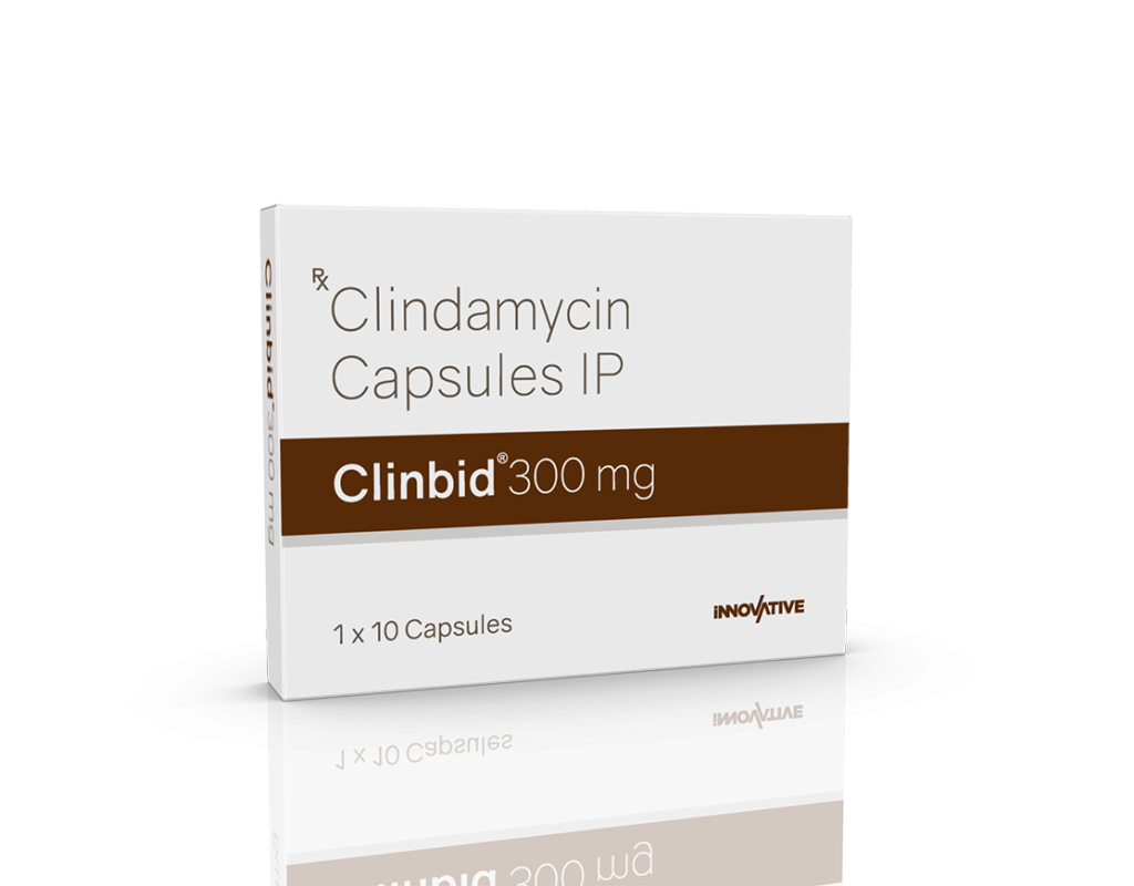 Clinbid 300 mg Capsules Suppliers in India - Innovative Pharma