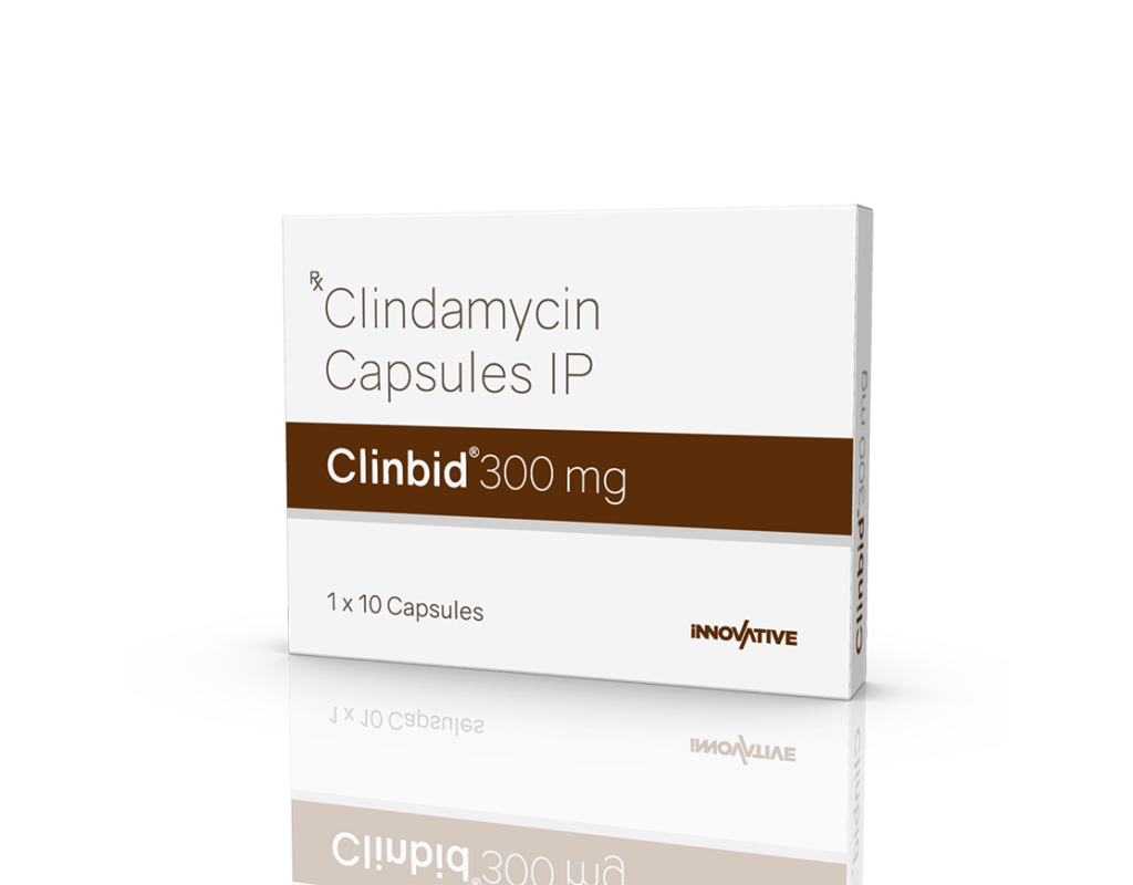 Clinbid 300 mg Capsules Suppliers in India - Innovative Pharma