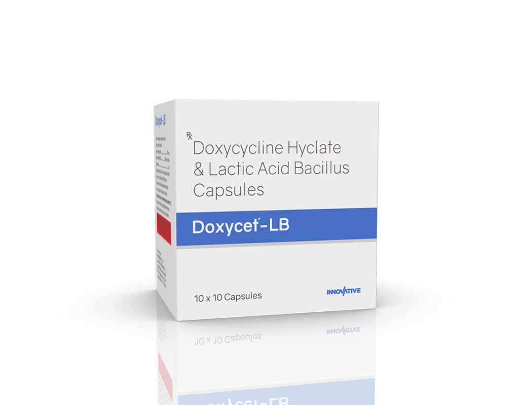 Doxycet-LB Capsules Suppliers in India - Innovative Pharma