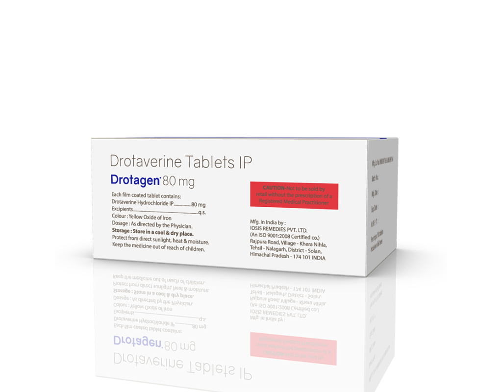 Drotagen 80 mg Tablets Supplier in India - Innovative Pharma