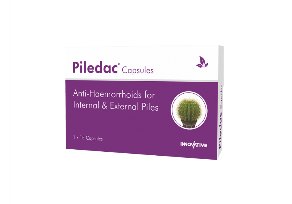 Piledac Capsules | Anti-Haemorrhoid | Suppliers | Innovative ...