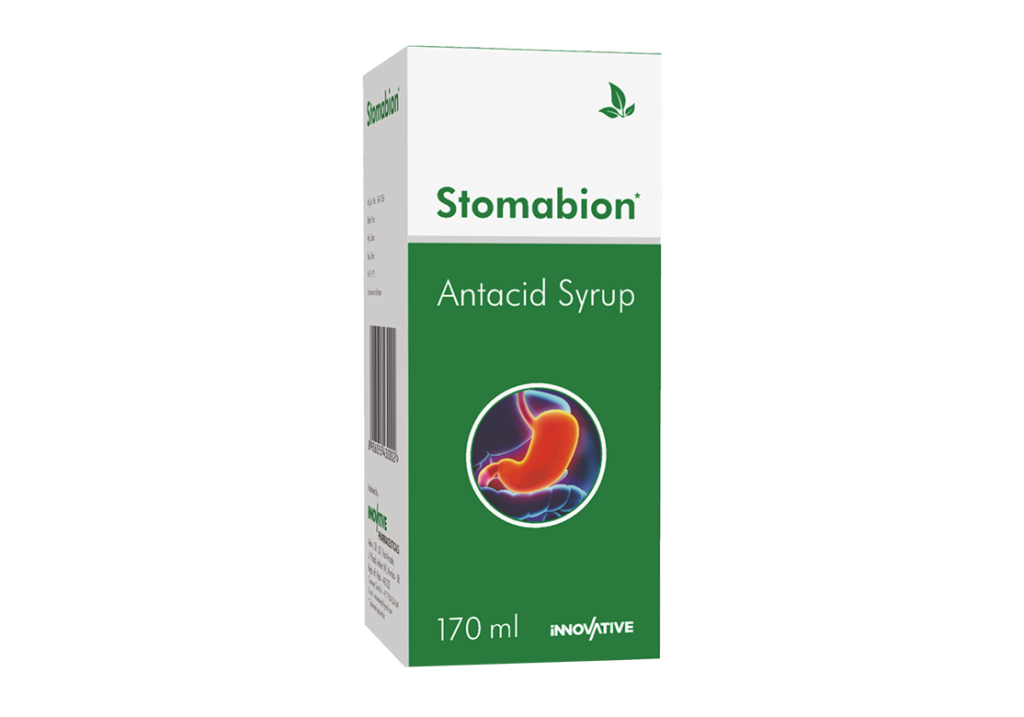 Stomabion Syrup | Antacid | Suppliers in India | Innovative Pharmaceuticals