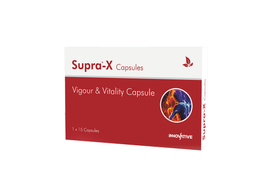 Supra-X Capsules | Vigour | Suppliers in India | Innovative Pharmaceuticals