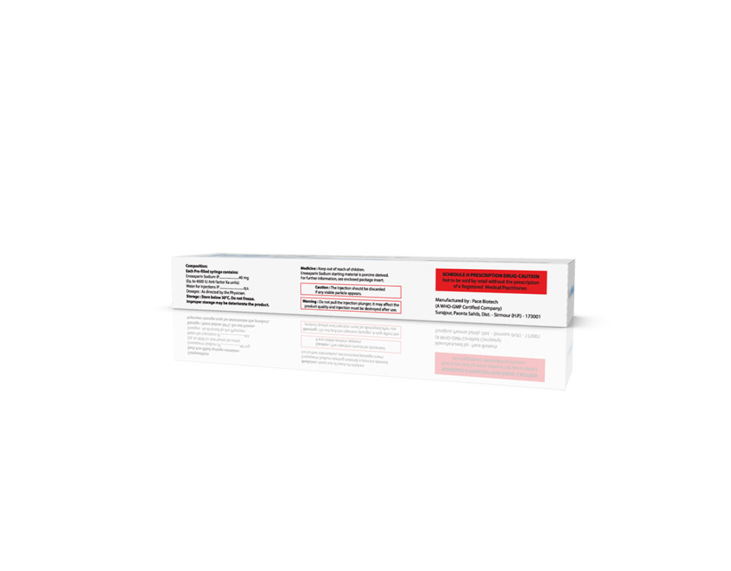 Enoxigen 40 mg Injection Suppliers in India - Innovative Pharma