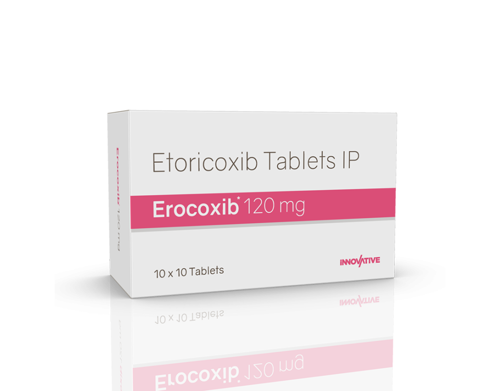 Erocoxib 120 mg Tablets Suppliers in India - Innovative Pharma