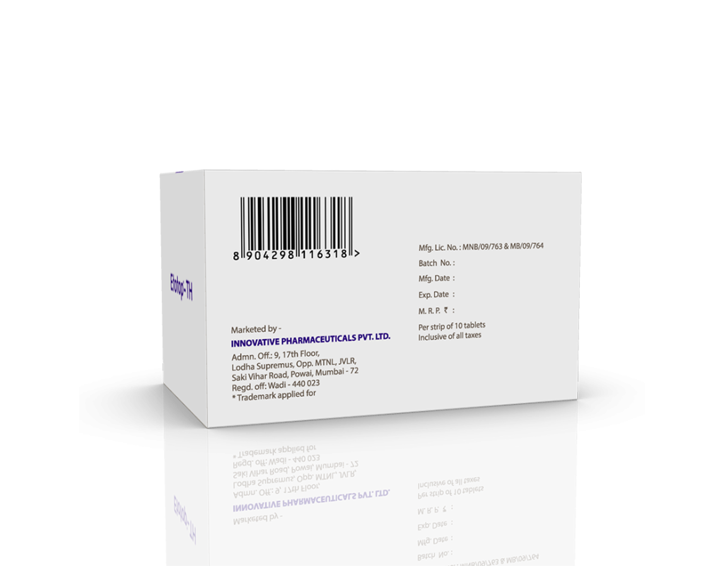 Etotop-TH Tablets Supplier in India - Innovative Pharma