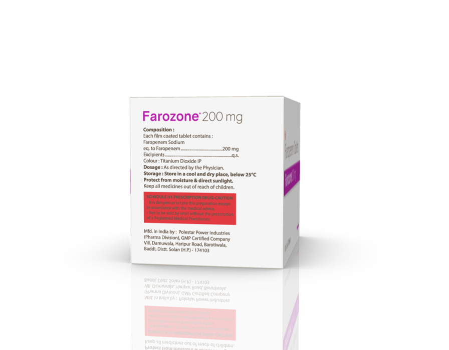 Farozone 200 mg Tablets Suppliers in India - Innovative Pharma