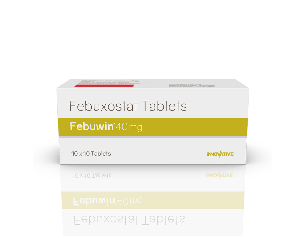 Febuwin 40 mg Tablets Supplier in India - Innovative Pharma