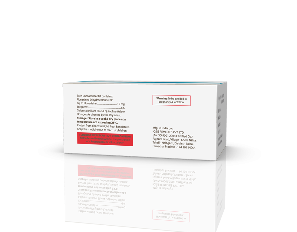 Flunadin 10 mg Tablets Supplier in India - Innovative Pharma