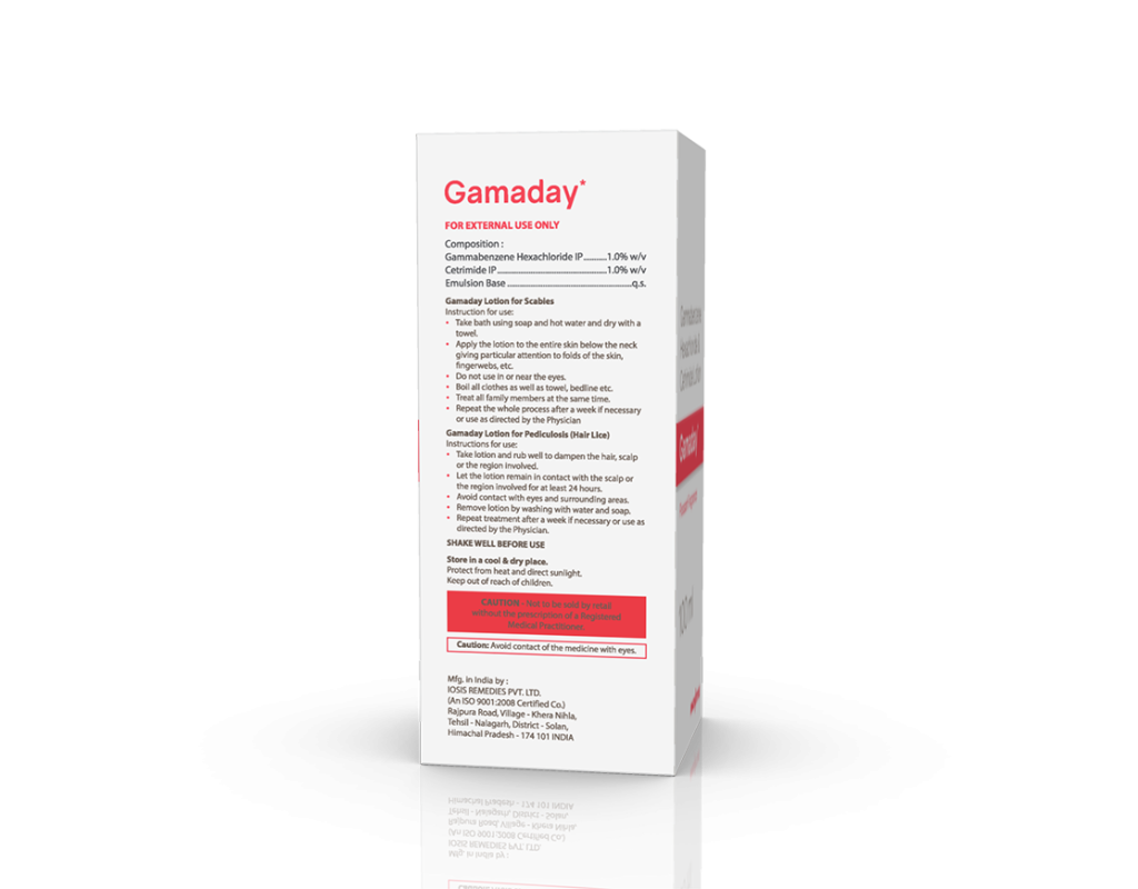 Gamaday Lotion Supplier in India - Innovative Pharma