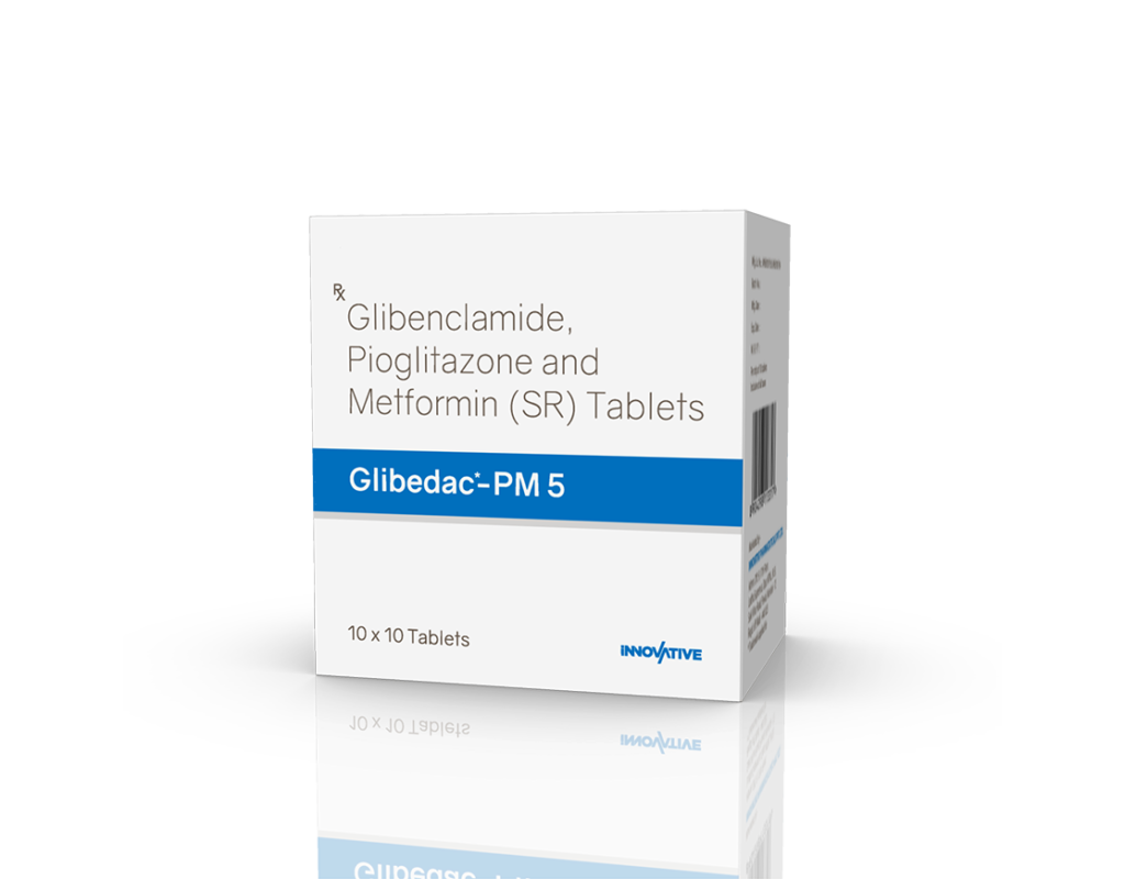 Glibedac-PM 5 Tablets Supplier in India - Innovative Pharma