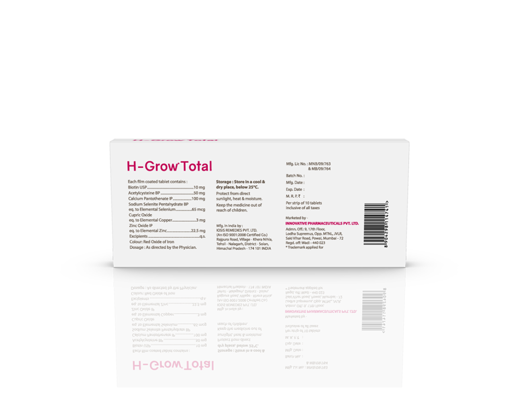 H-Grow Total Tablets Suppliers in India - Innovative Pharma