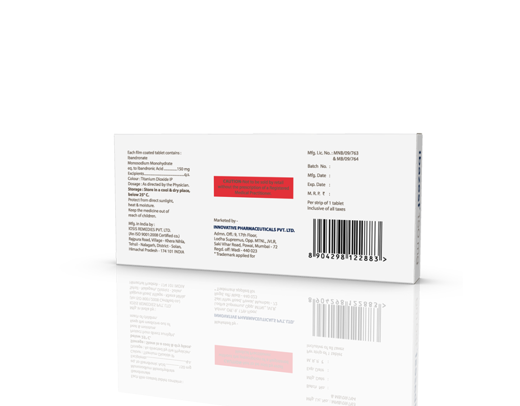 Ibazest 150 mg Tablets Supplier in India - Innovative Pharma