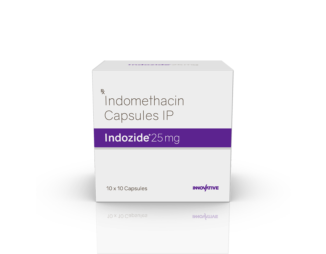 Indozide 25 mg Capsules Suppliers in India - Innovative Pharma