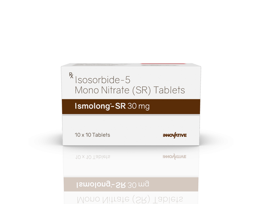 Ismolong-SR 30 mg Tablets Suppliers in India - Innovative Pharma